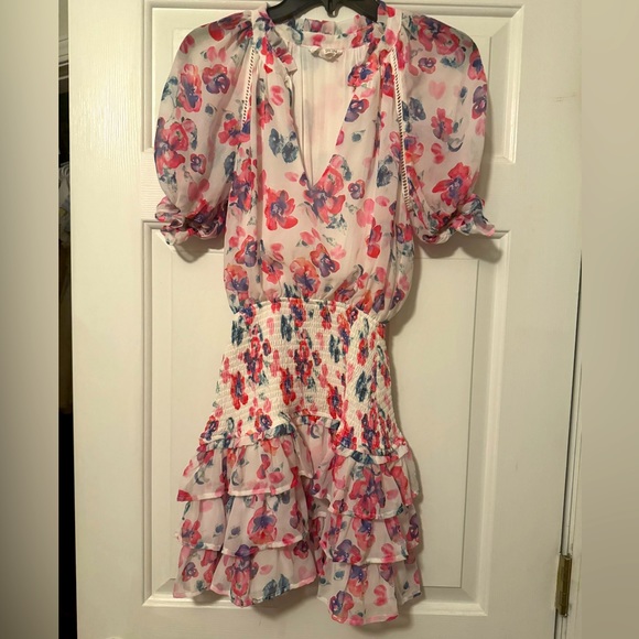 allison ny | Dresses | Allison Ny Floral Mini Dress | Poshmark